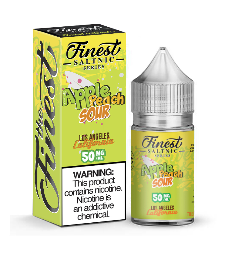 The Finest Salt Nic - Apple Peach Rings 30mL