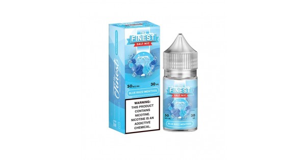 The Finest Salt Nic - Blue Razz Menthol 30mL