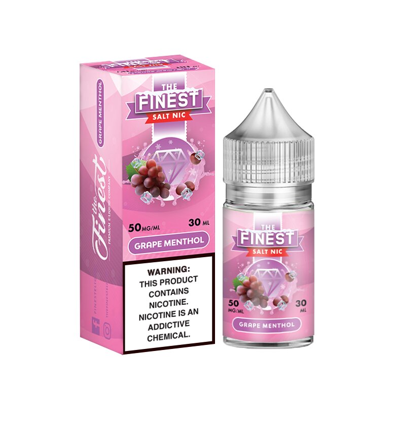 The Finest Salt Nic - Grape Menthol 30mL