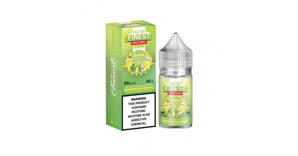 The Finest Salt Nic - Green Apple Citrus Menthol 30mL