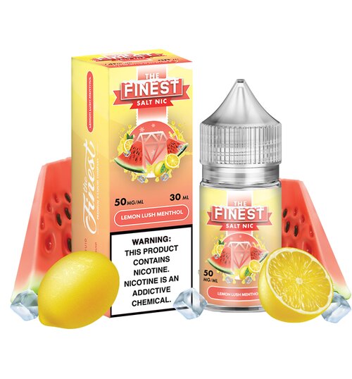 The Finest Salt Nic - Lemon Lush Menthol 30mL
