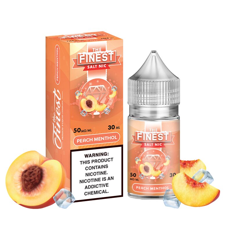 The Finest Salt Nic - Peach Menthol 30mL