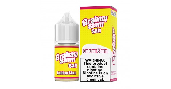 Graham Slam Salt - Golden Slam 30mL, the graham, donut slam