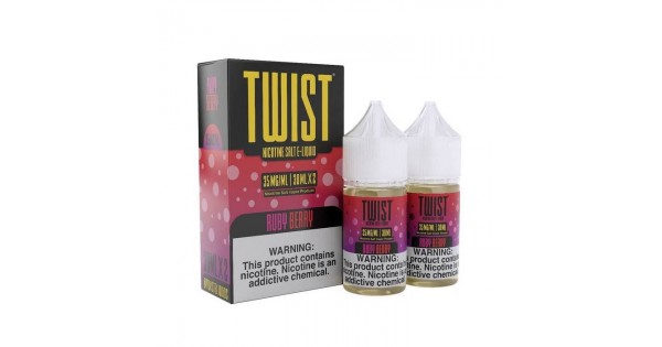 Twist Salt - Ruby Berry 2x30mL, lemon twist
