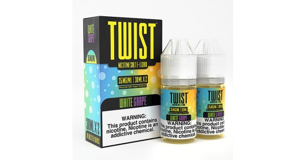 Twist Salt - White Grape 2x30mL Lemon Twist