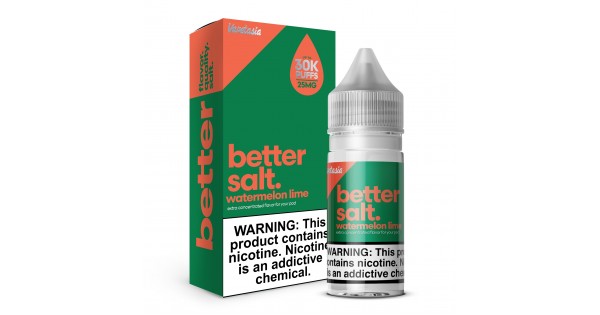 Better Salt by Vapetasia - Watermelon Lime 30mL, vapetasia better salt
