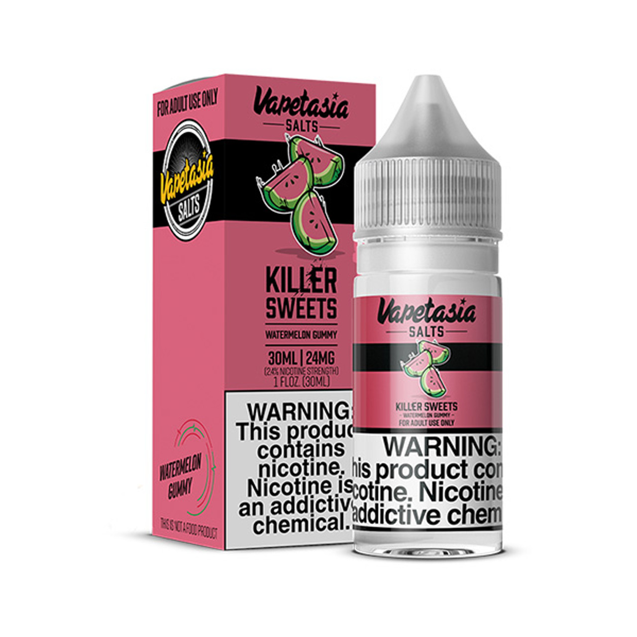 Vapetasia Salts - Watermelon Gummy 30mL, vapetasia killer sweets salts