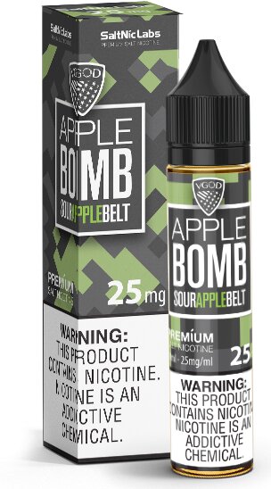 Salt Nic Labs by VGOD - Apple Bomb 30mL