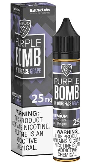 Salt Nic Labs by VGOD - Purple Bomb 30mL
