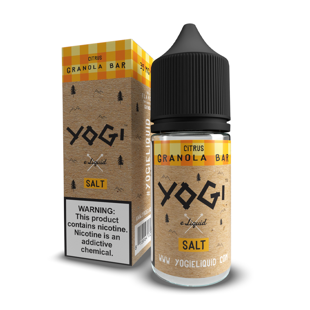 Yogi Salt - Citrus Granola Bar 30mL, yogi salt nic