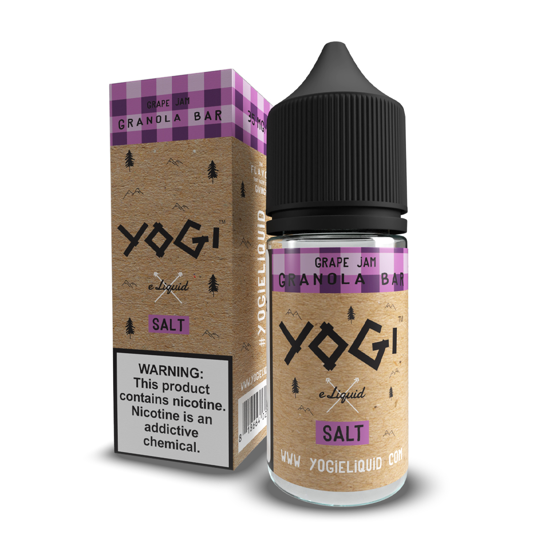 Yogi Salt - Grape Jam Granola Bar 30mL, yogi salt nic