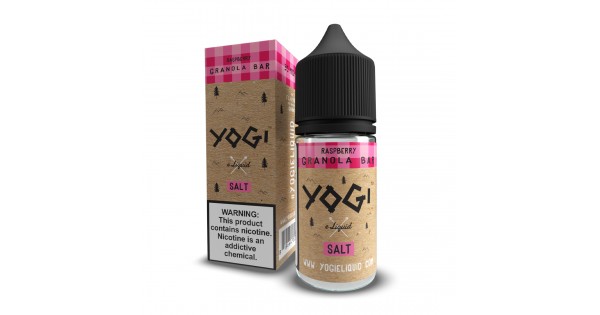 Yogi Salt - Raspberry Granola Bar 30mL, yogi salt nic