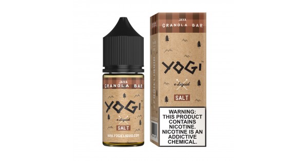 Yogi Salt - Java Granola Bar 30mL, yogi salt nic