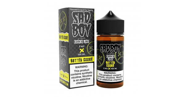 Sadboy Synthetic - Butter Cookie 100mL, sadboy cookie line