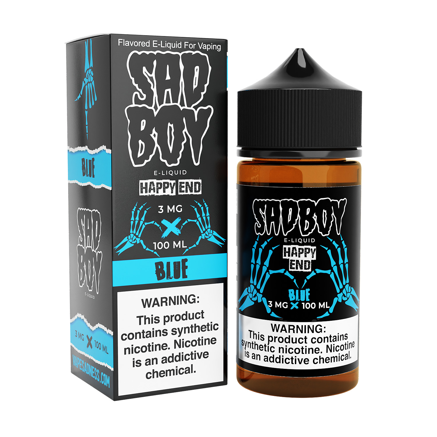 Sadboy Synthetic - Happy End Blue 100mL, sadboy happy end