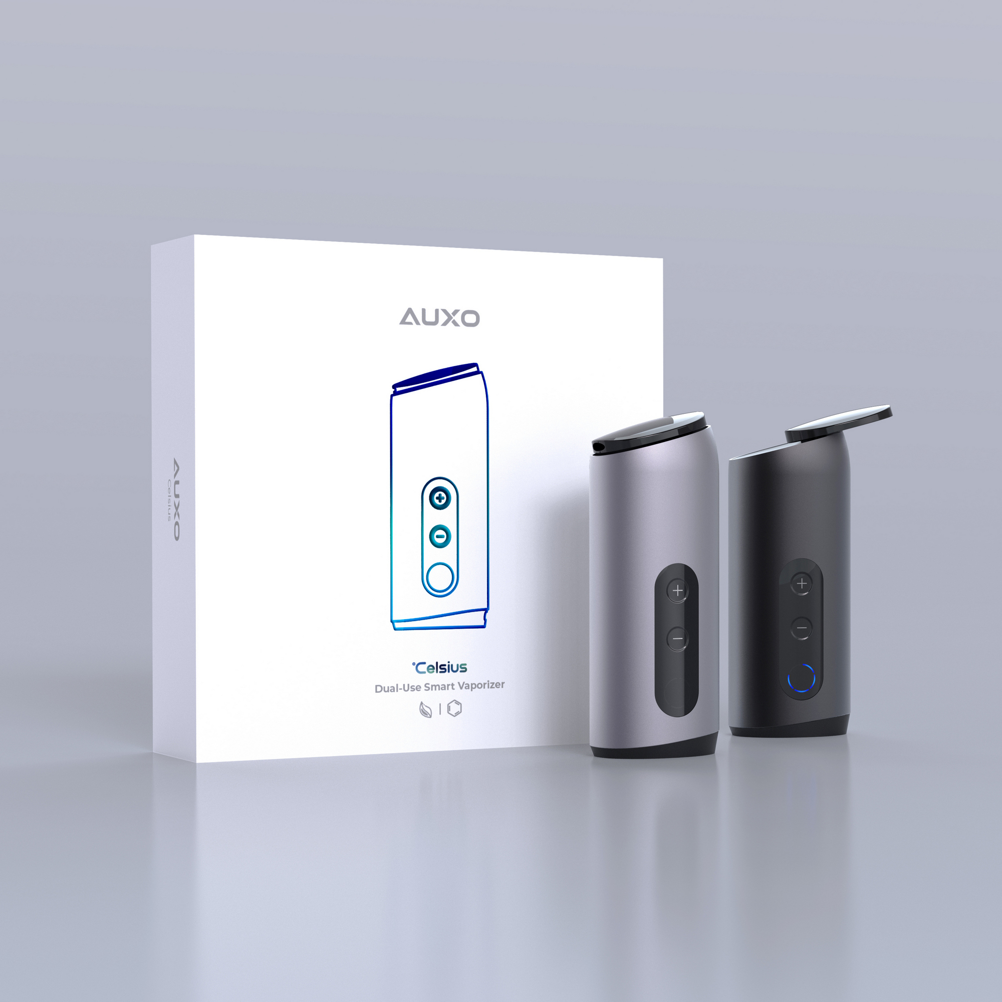 AUXO Celsius Vaporizer, thc, , dry herb, flower, wax, dab, concentrates ...