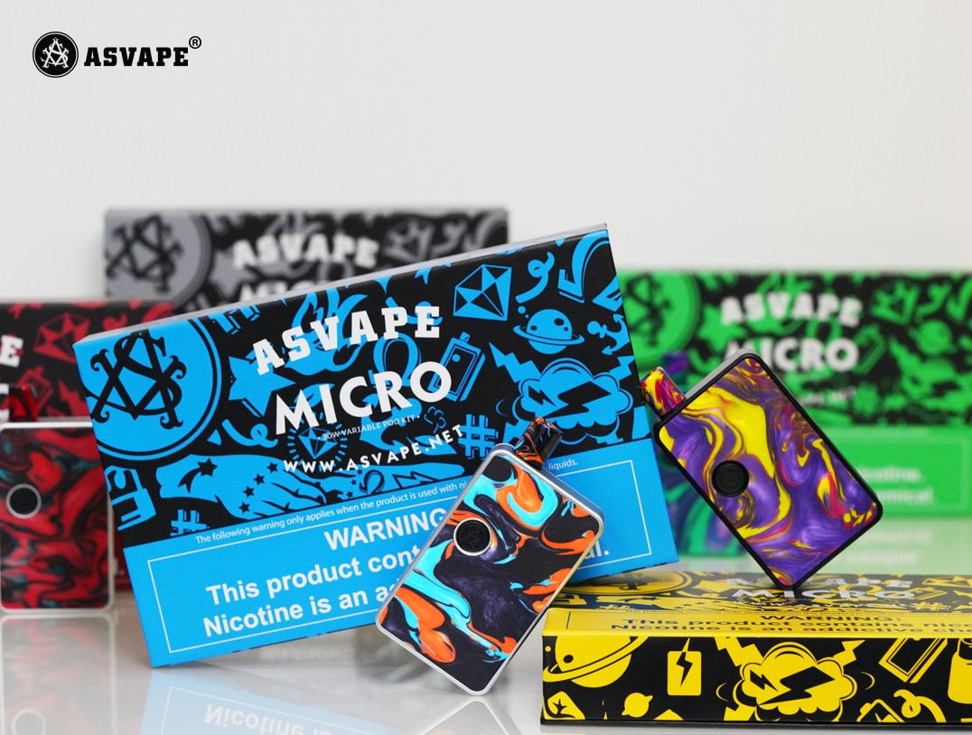 As\\Vape Micro Pod Kit, asvape, as vape, pod system, internal battery