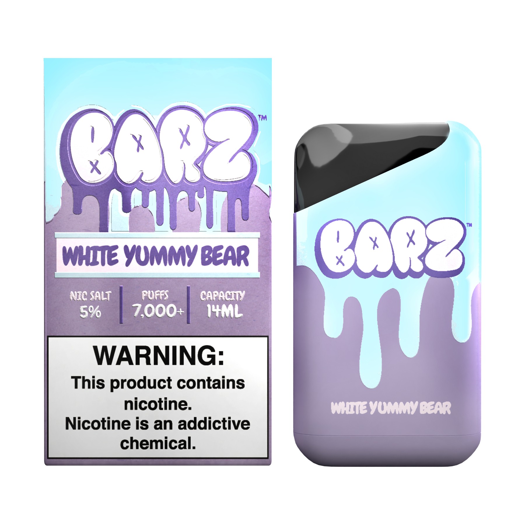 BARZ 7000 Disposable 5%, barz club