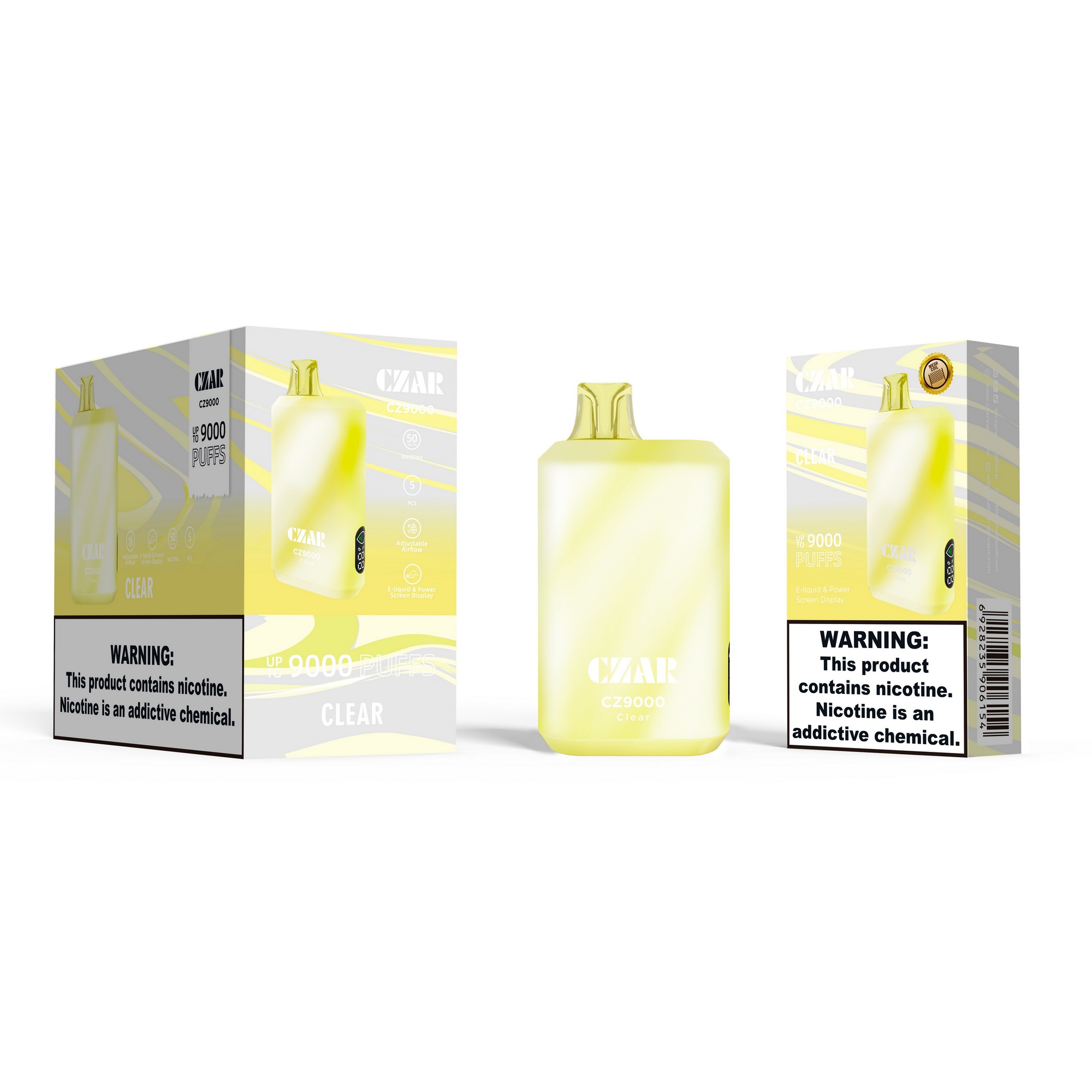 CZAR CZ9000 Disposable 5%, biff bar