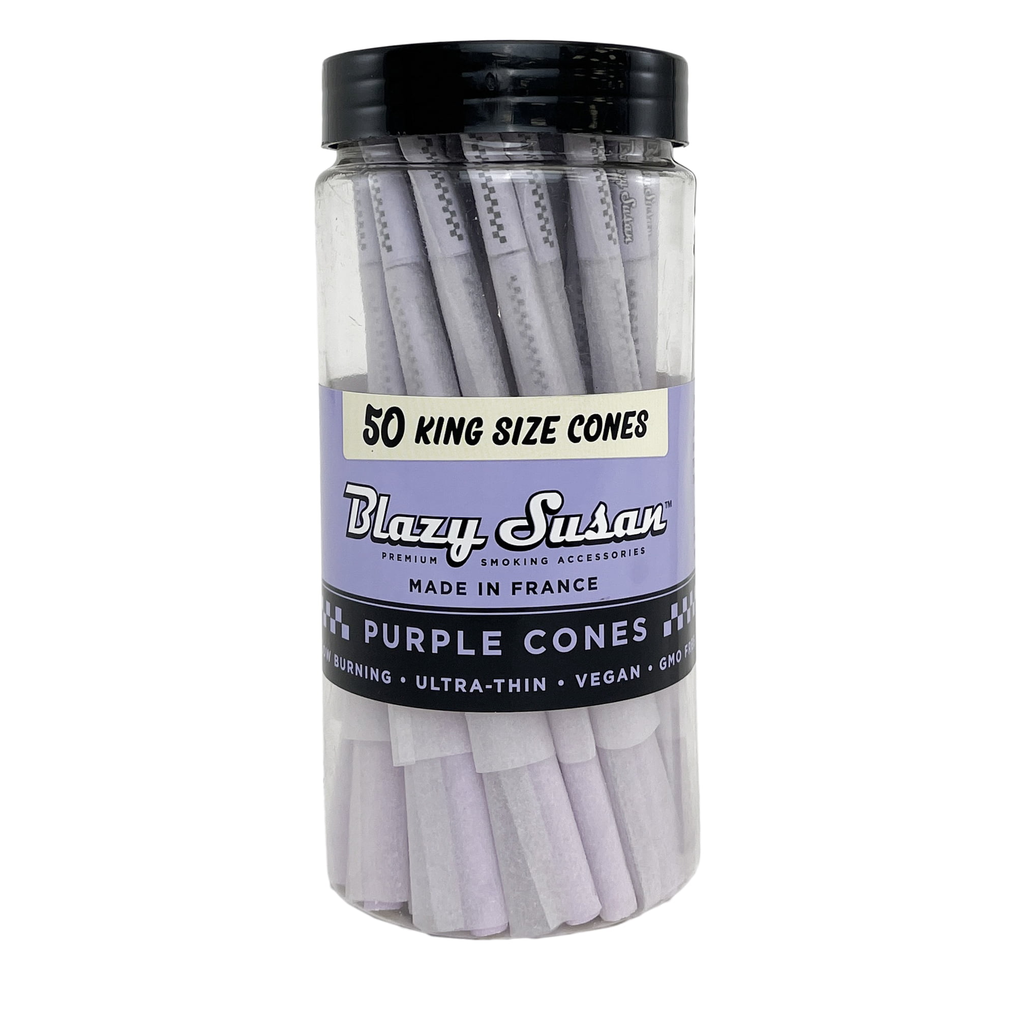 Blazy Susan King Size Purple Cones 50CT, thc, , dry herb, flower, pre ...