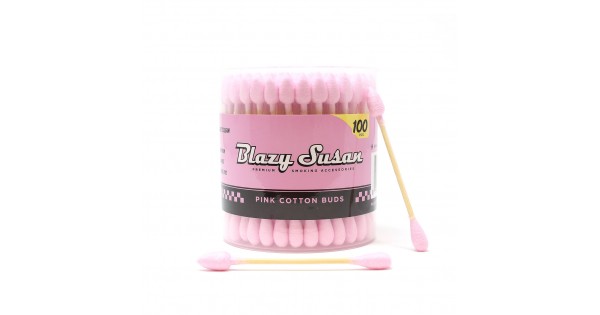 Blazy Susan Pink Cotton Buds 100ct, thc, cbd, dry herb, flower, wax ...