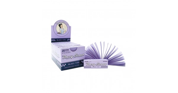 Blazy Susan Purple Filter Tips 25ct, thc, , dry herb, joint, blunt ...