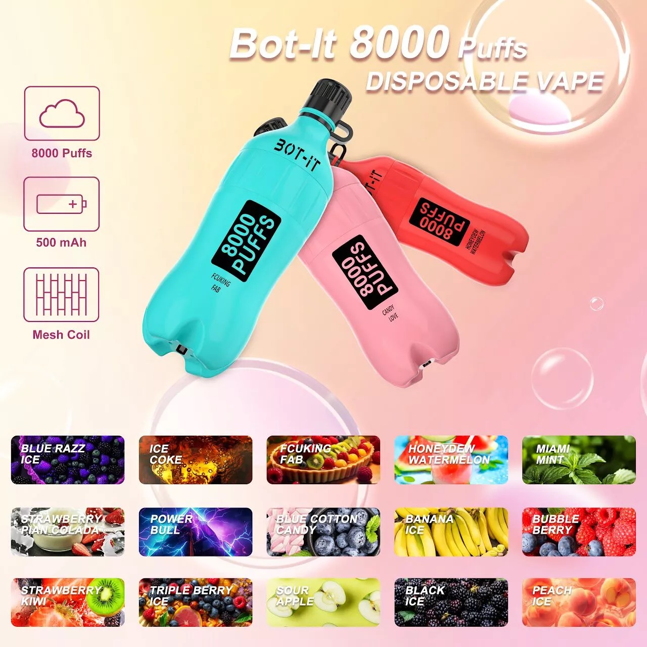BOT-IT 8000 Disposable 5%, bot it