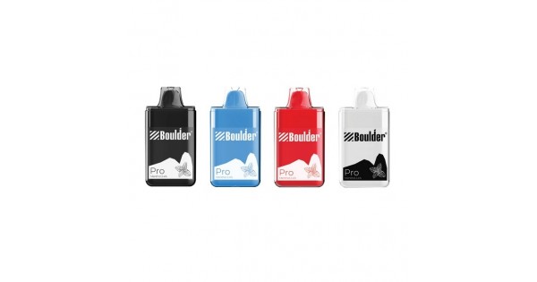 Boulder Pro Menthol Disposable 2.4%