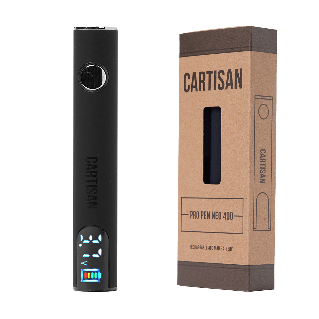 CARTISAN Pro Pen NEO 400 Cartridge Battery, thc, wax, dab, concentrates ...