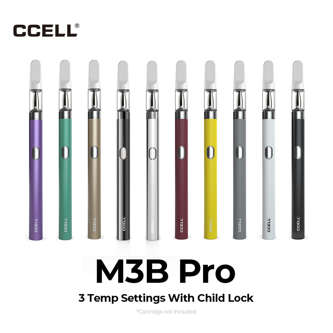 CCELL M3B Pro Cartridge Battery, thc, , wax, dab, concentrates, 510, m3 ...