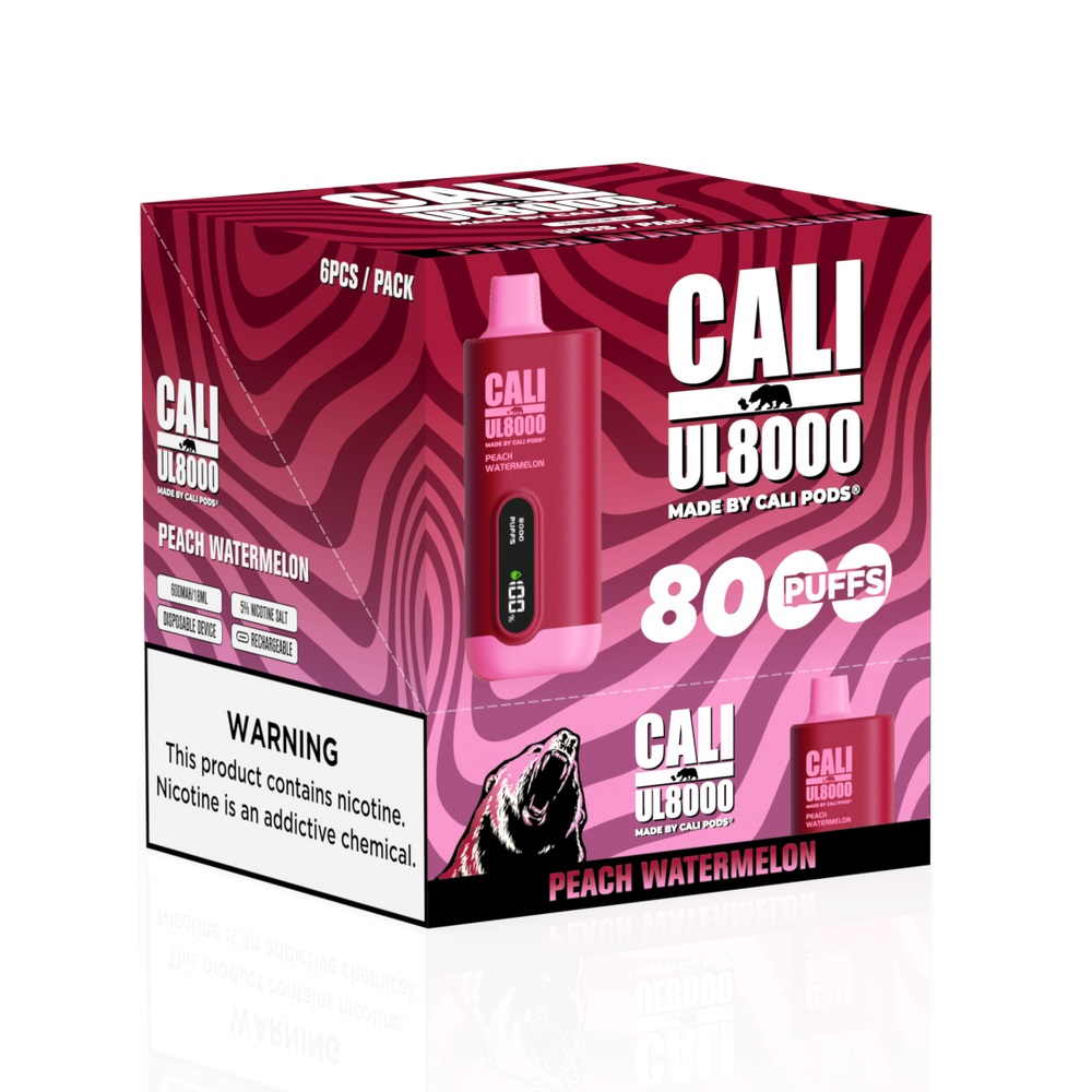 Cali UL8000 Disposable 5% by Cali Pods