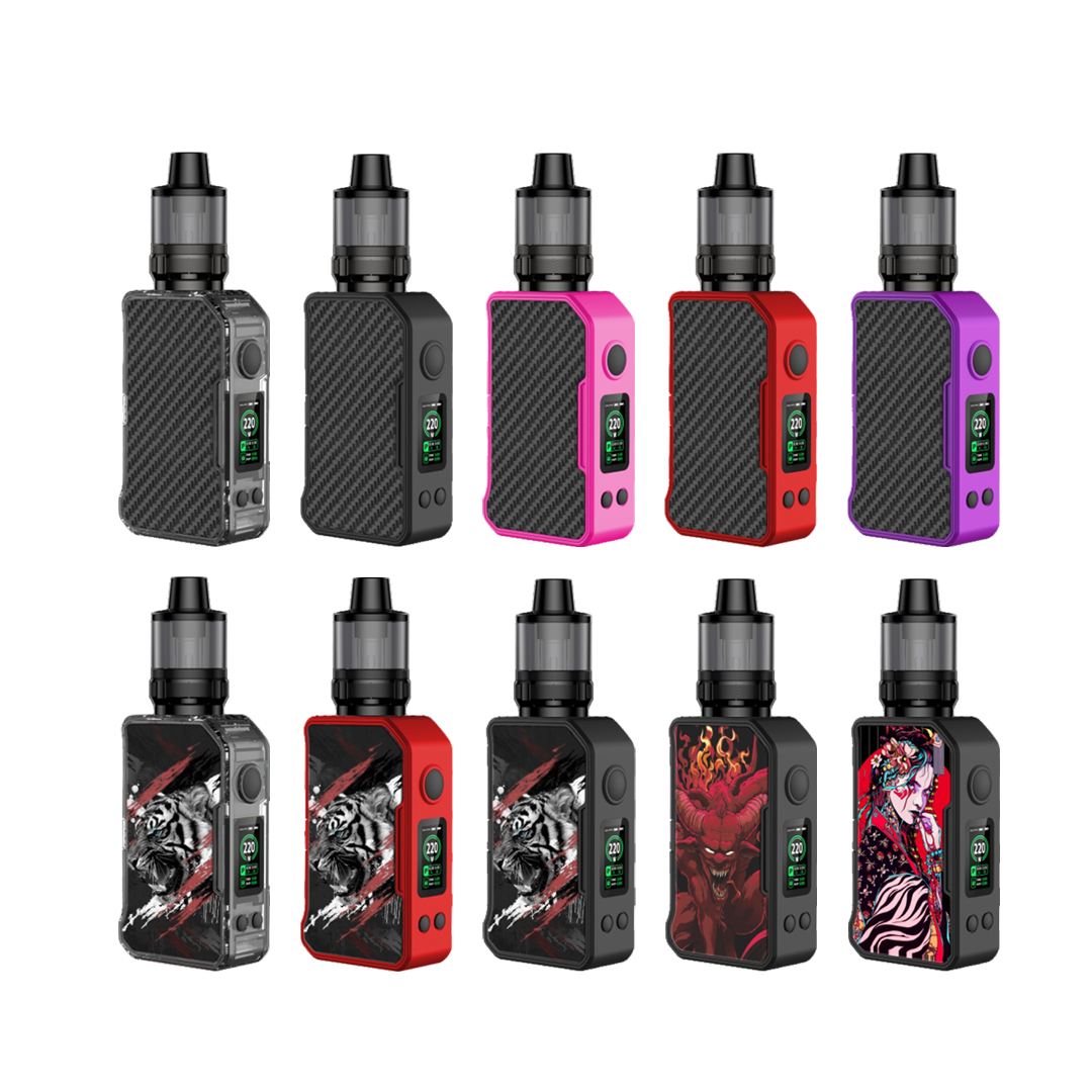 Dovpo MVP Kit, dnp coils, mvp box mod, dual 18650, dual battery