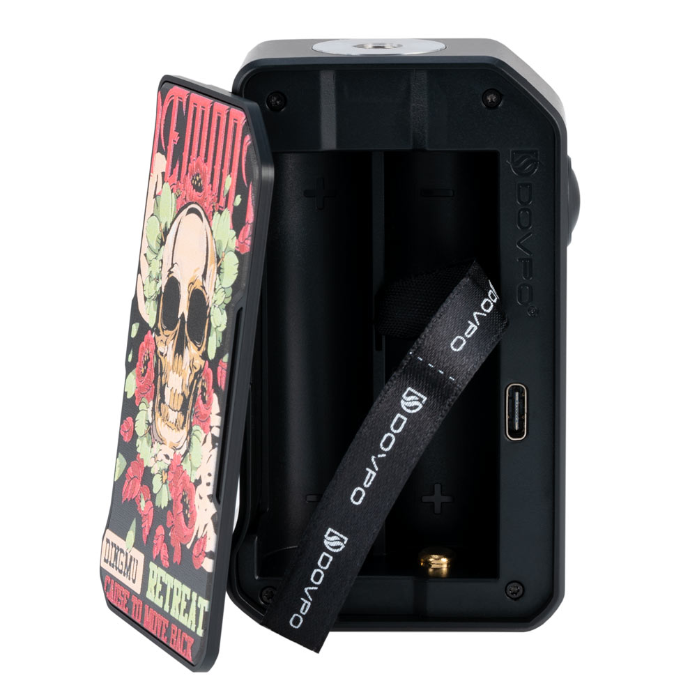 Dovpo MVV II Box Mod, mvv 2, potentiometer, mechanical, dual 18650 ...