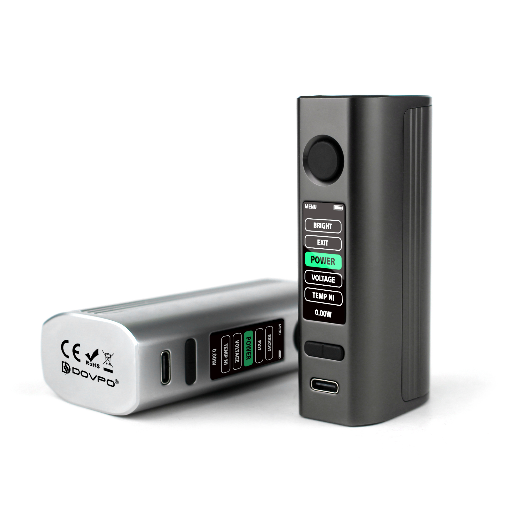 Dovpo Tribute Box Mod, single 21700, single 18650, single battery