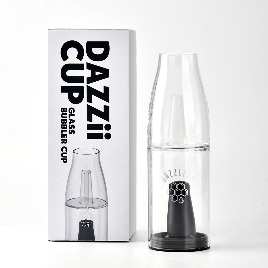 DazzLeaf DAZZii Cup Glass Bubbler Cup, dazzii cup vaporizer, thc, , wax ...