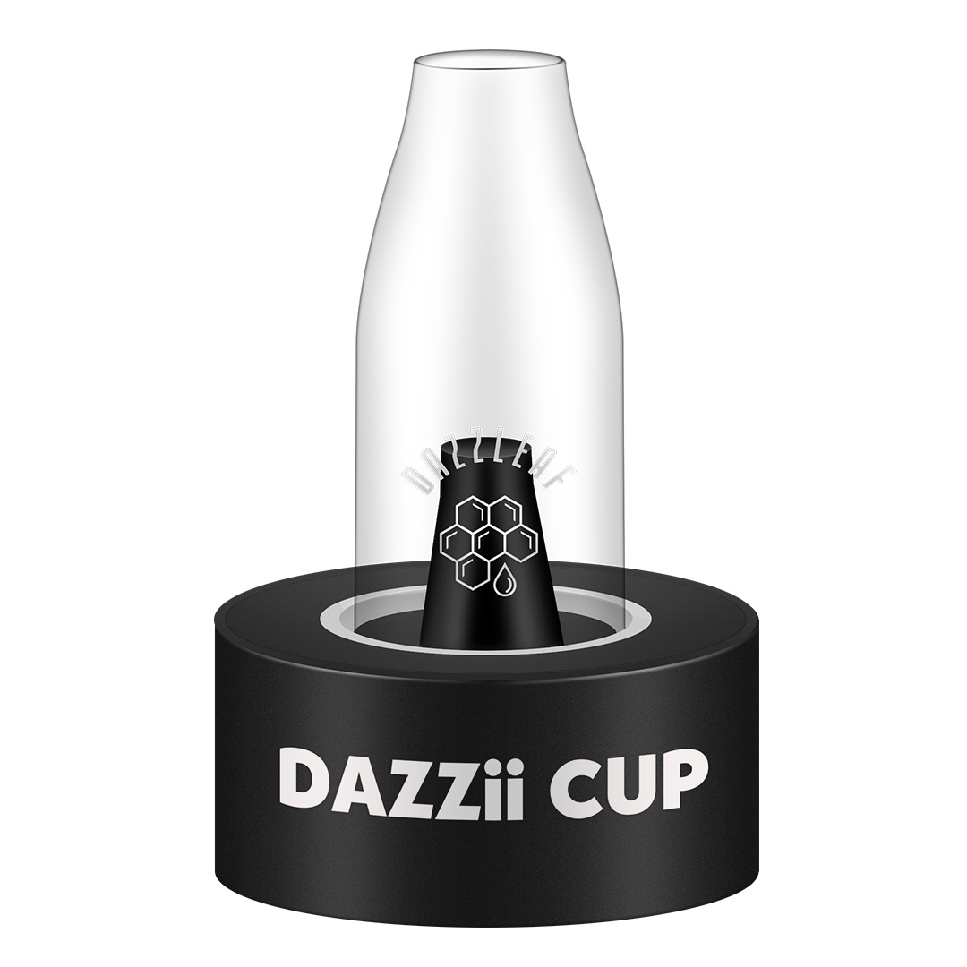 DazzLeaf DAZZii Cup Vaporizer, dazzii cup glass bubbler cup, thc, , wax ...