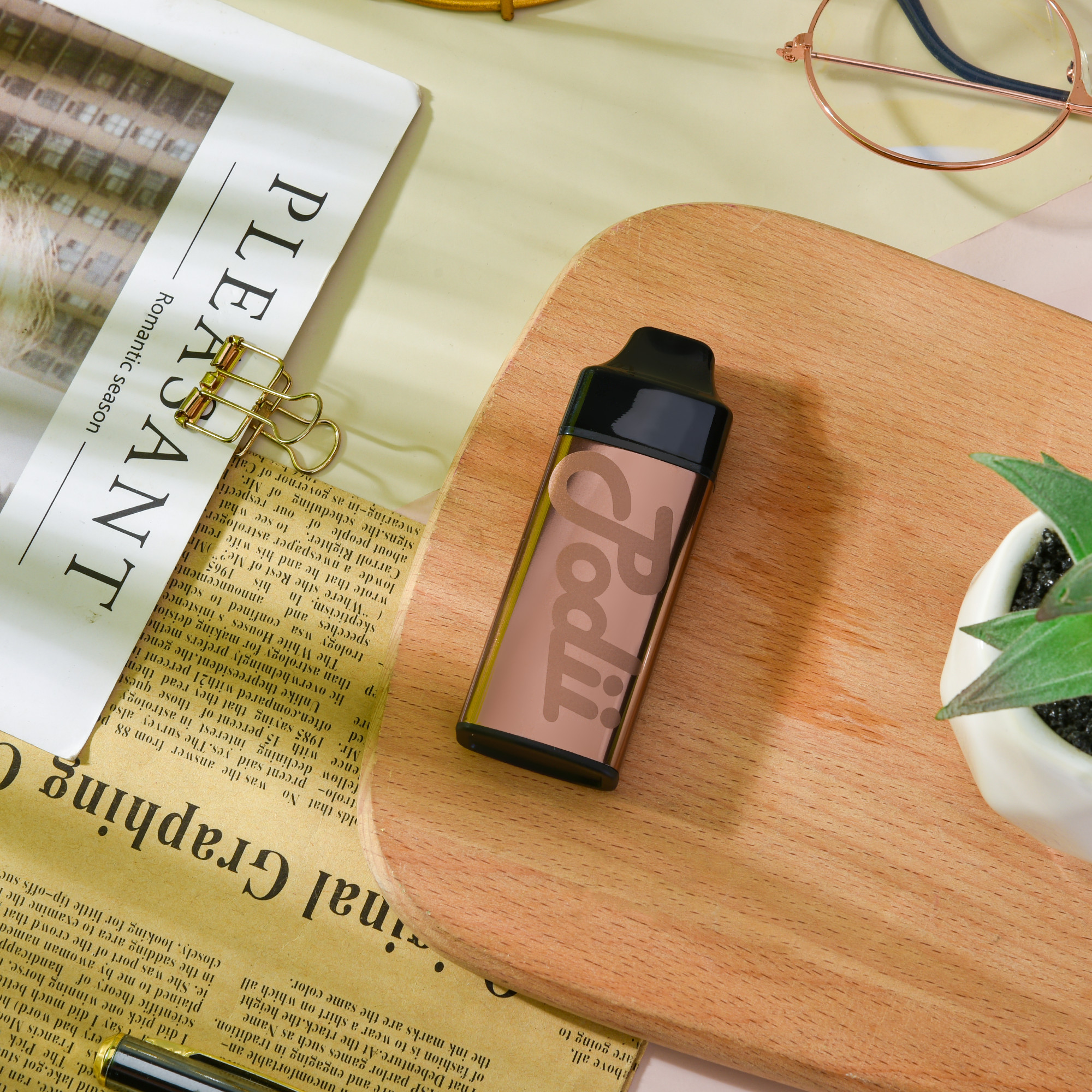 DazzLeaf PODii Vaporizer, podii ceramic coil (2) removeable pods ...