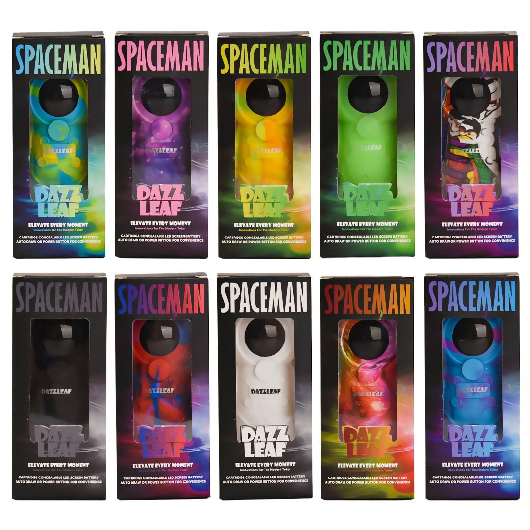 DazzLeaf Spaceman Cartridge Battery, thc, concentrates, wax, dab, 510 ...