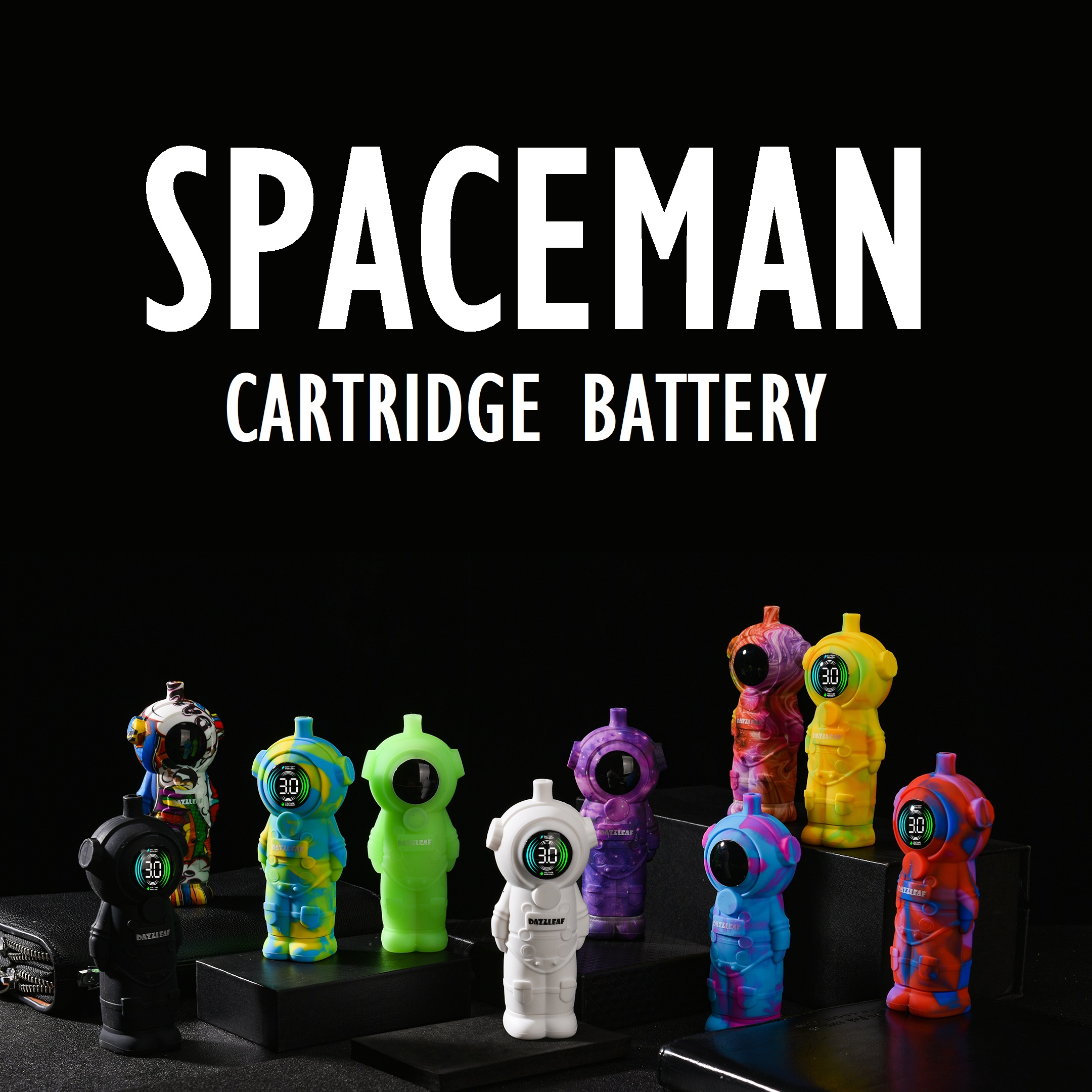 DazzLeaf Spaceman Cartridge Battery, thc, concentrates, wax, dab, 510 ...