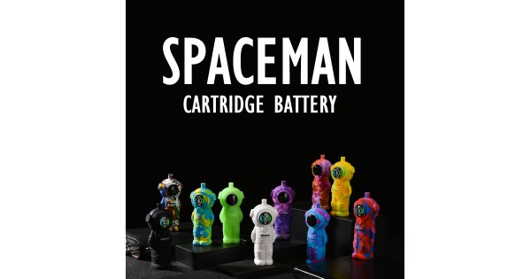 DazzLeaf Spaceman Cartridge Battery, thc, concentrates, wax, dab, 510 ...