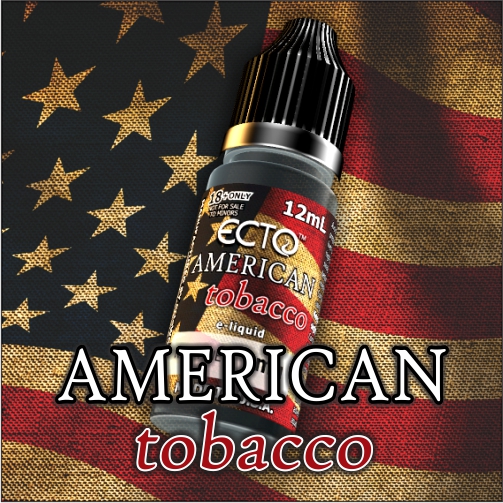 American Tobacco E-Liquid - 12mL, ecto liquid
