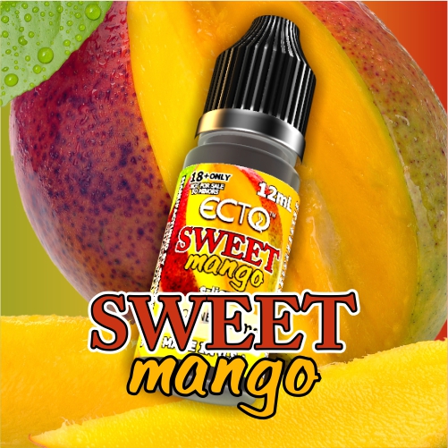 Sweet Mango E-Liquid - 12mL, ecto liquid