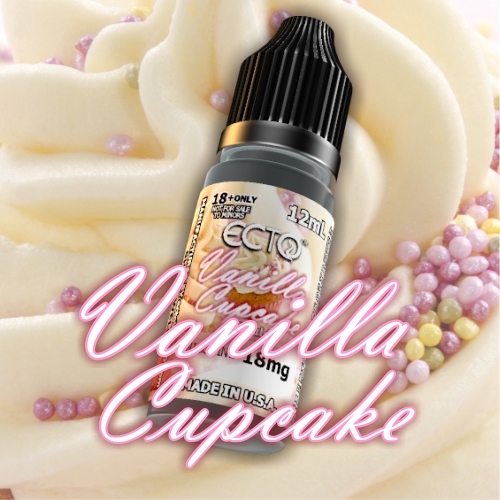 Vanilla Cupcake E-Liquid - 12mL, ecto liquid