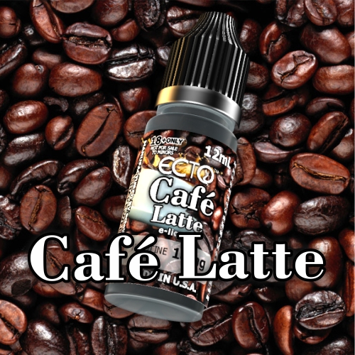 Cafe Latte E-Liquid - 12mL, ecto liquid