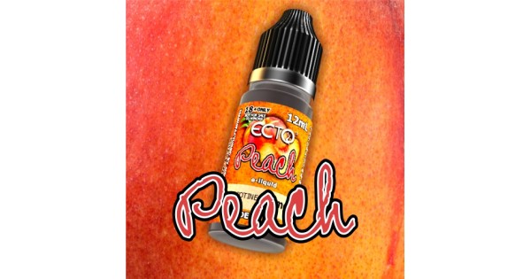 Peach E-Liquid - 12mL, ecto liquid