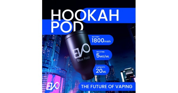 EVO Hookah Disposable Kit, evo hookah replacement pod