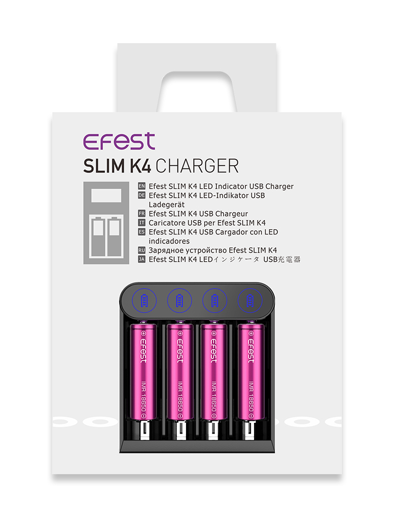 EFEST Slim K4 Charger