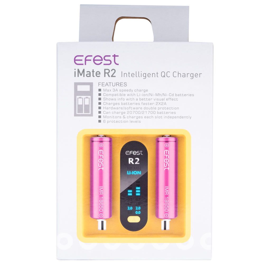 Efest iMate R2 Intelligent QC Charger