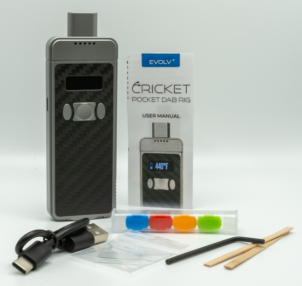EVOLV Cricket DNA Concentrate Vaporizer, cricket vaporizer, dna chip ...