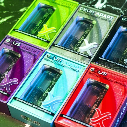 Exxus Adapt Cartridge Battery, exxus vape, got vape, thc, wax, dab ...